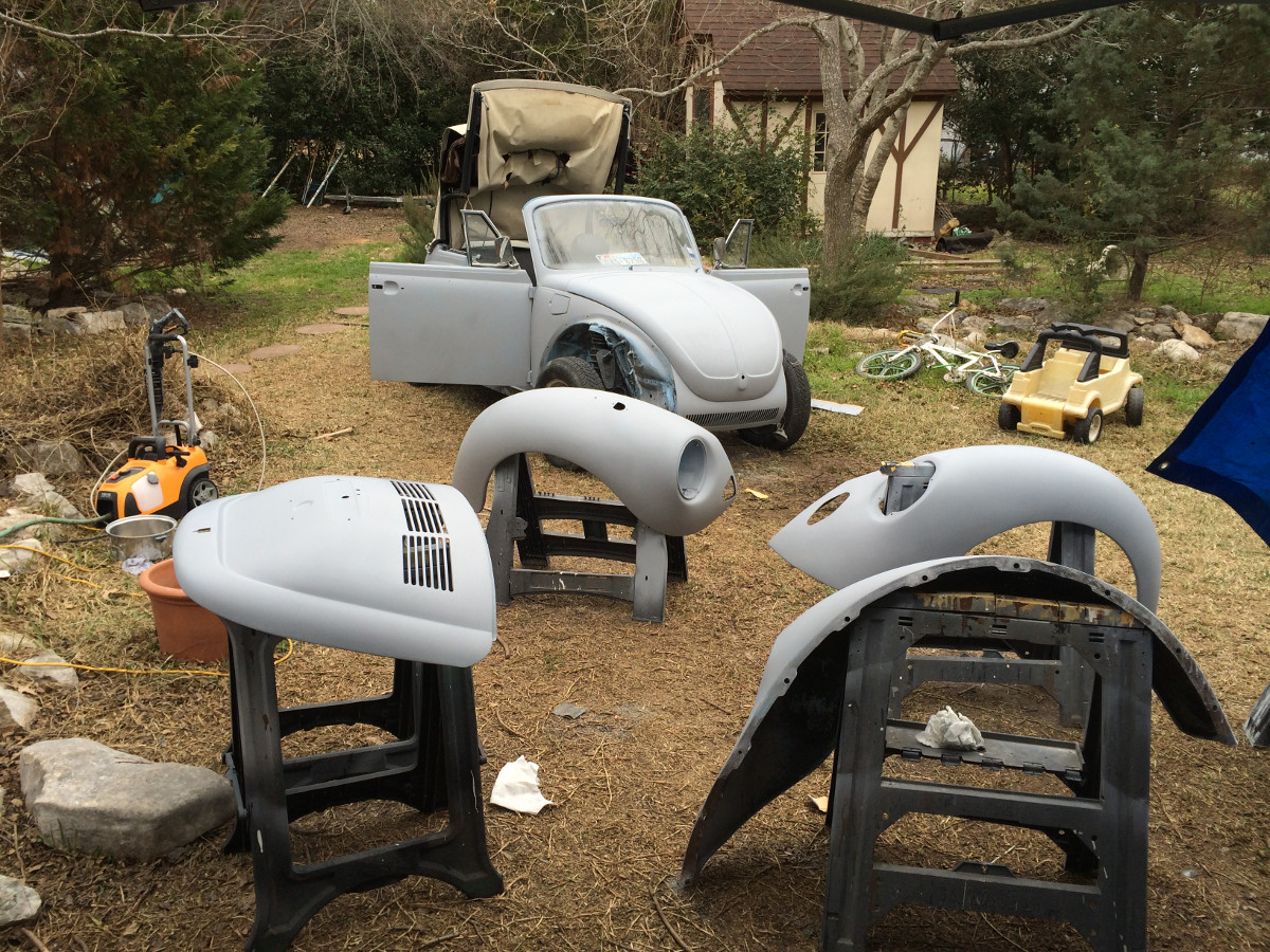 79 VW Beetle Cabrio Restoration – Otten Vehicle Engineering