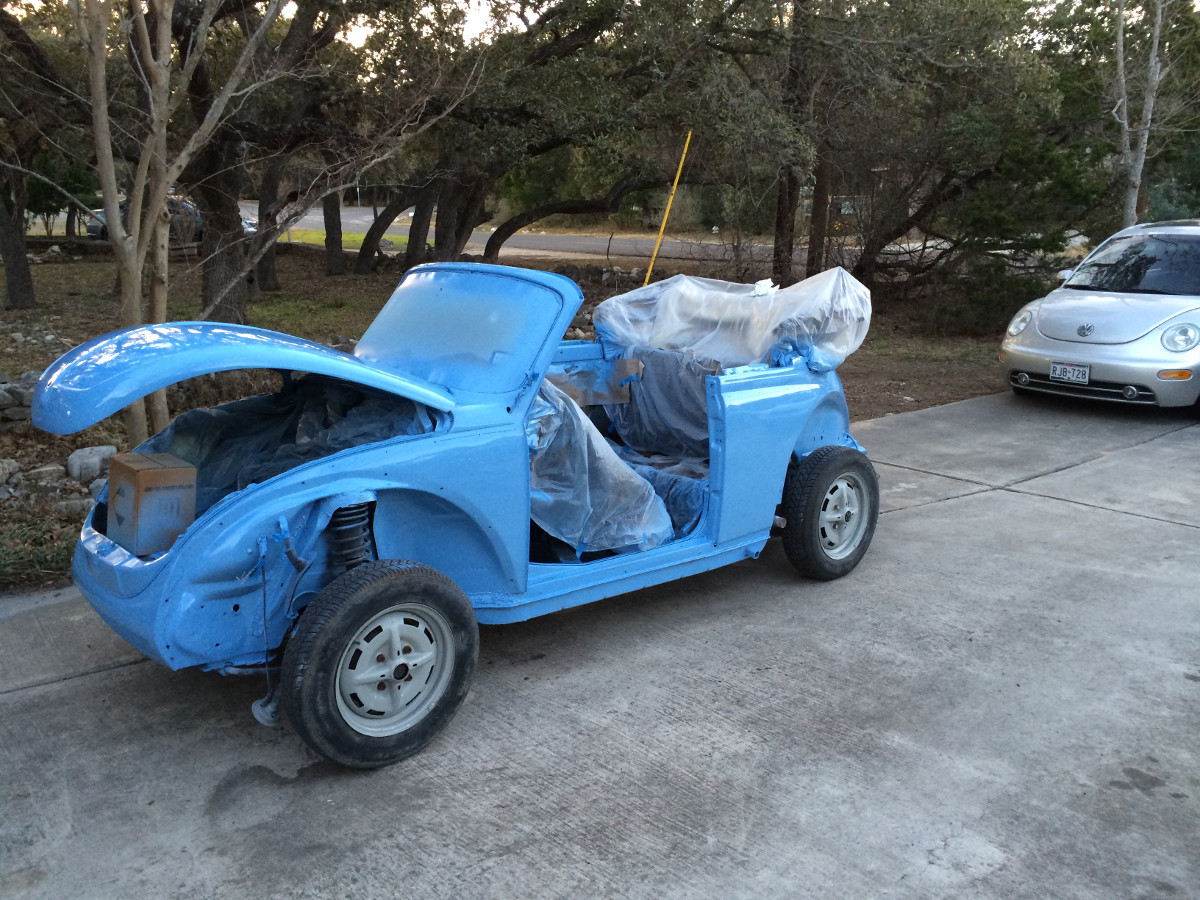 79 VW Beetle Cabrio Restoration – Otten Vehicle Engineering